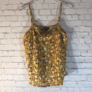 Modcloth | Tops | Nwt Yellow Floral Modcloth Tank Top L Xl X 2x | Poshmark
